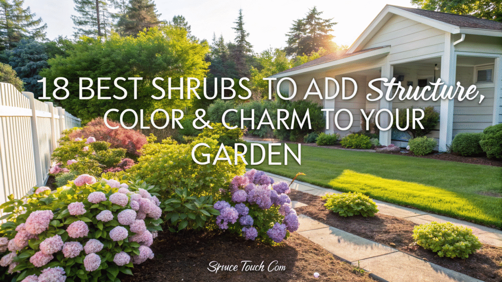 18 Best Shrubs To Add Structure, Color & Charm To Your Garden - sprucetouch