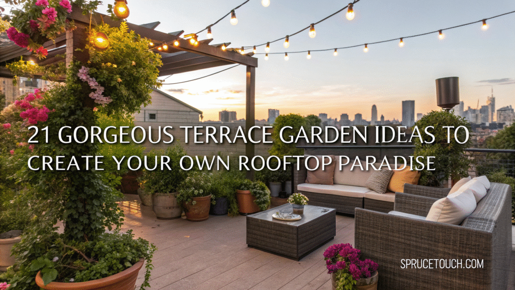 21 Gorgeous Terrace Garden Ideas to Create Your Own Rooftop Paradise ...